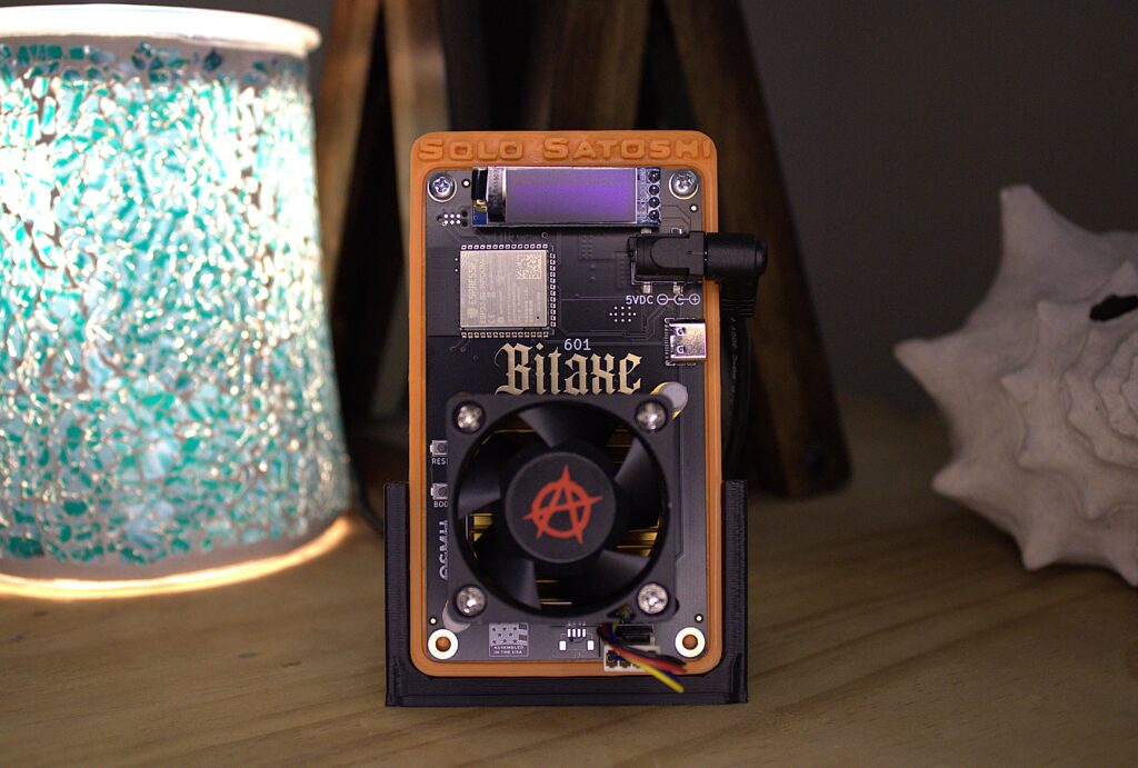 Bitaxe 601 Gamma – Single ASIC chip Bitcoin Solo Miner (BM1370) - 1.2 TH/s