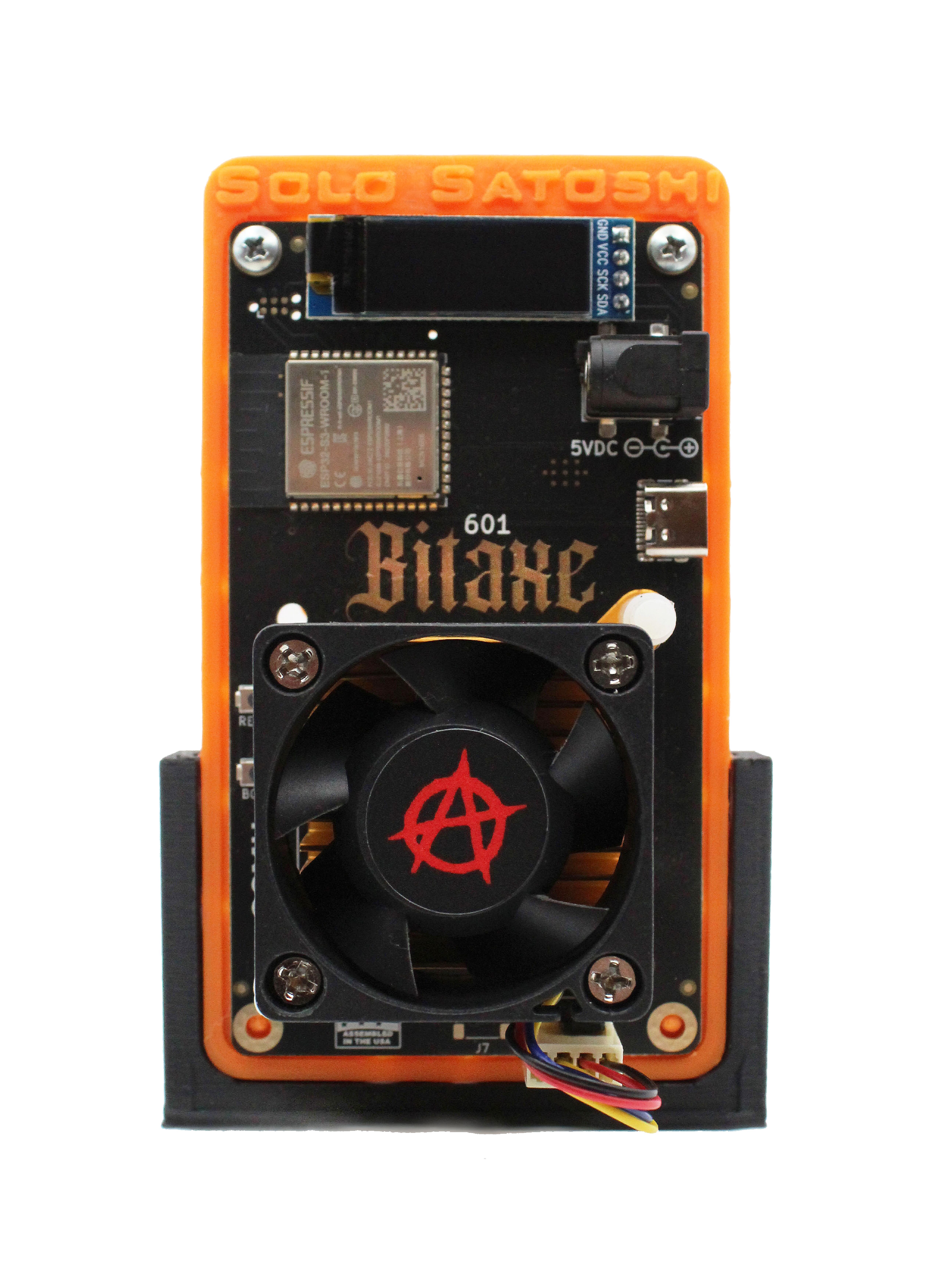 Bitaxe 601 Gamma – Single ASIC chip Bitcoin Solo Miner (BM1370) - 1.2 TH/s