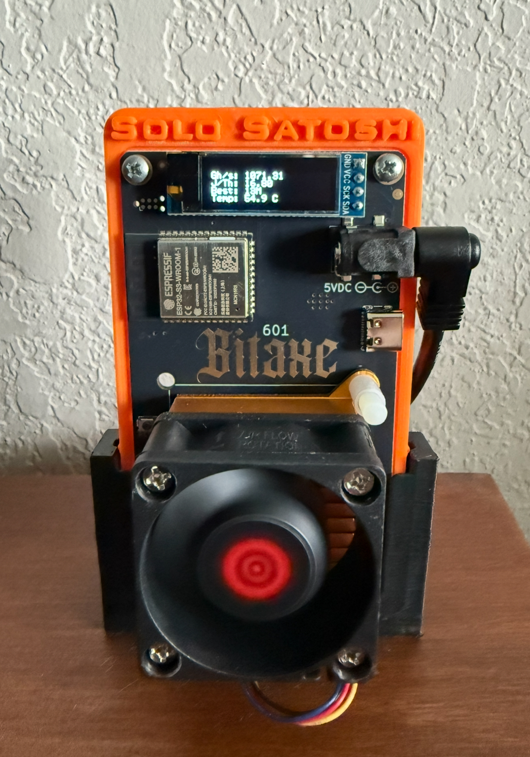 Bitaxe 601 Gamma – Solo Miner - 1.2 TH/s