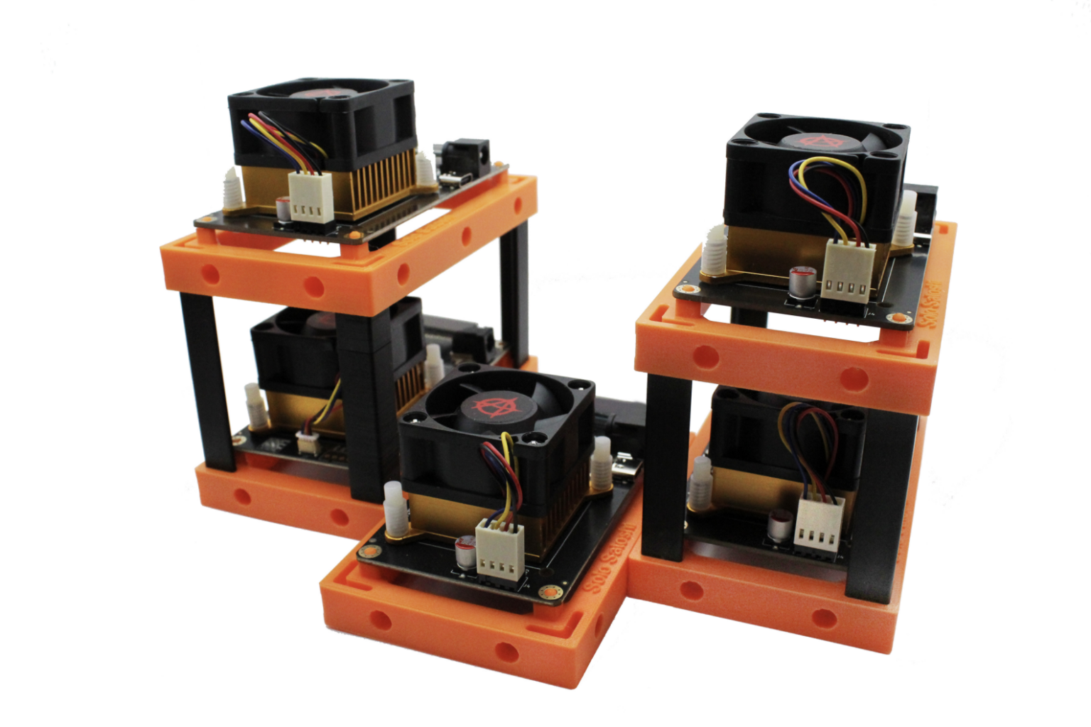 Satoshi Stacker - Stackable Bitaxe Stand - Solo Satoshi Satoshi Stacker - Stackable Bitaxe Stand - Solo Satoshi