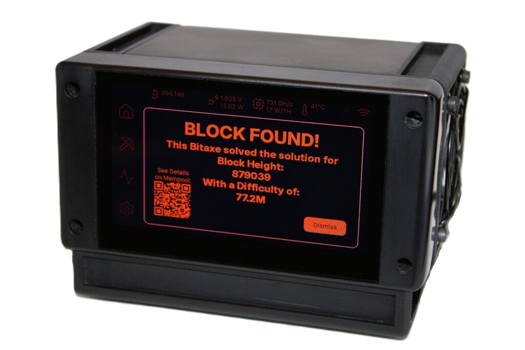 Unveiling the Bitaxe Touch: The World’s First Touchscreen Bitcoin Miner ...