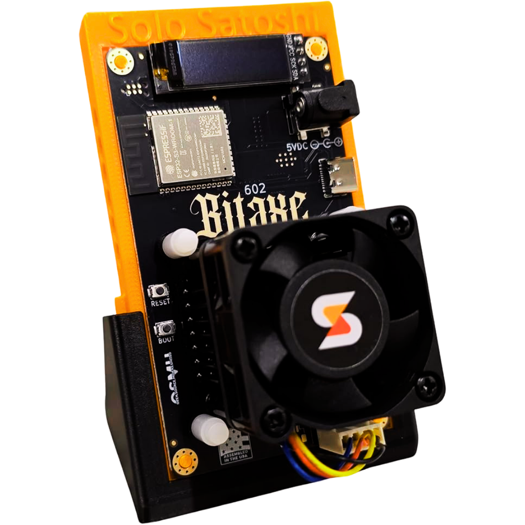 Bitaxe Gamma Stand Free .STL Download - Solo Satoshi